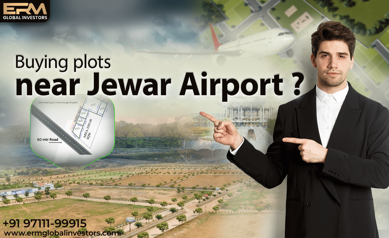 Top 5 Benefits of Buying a Plot Near Jewar Airport