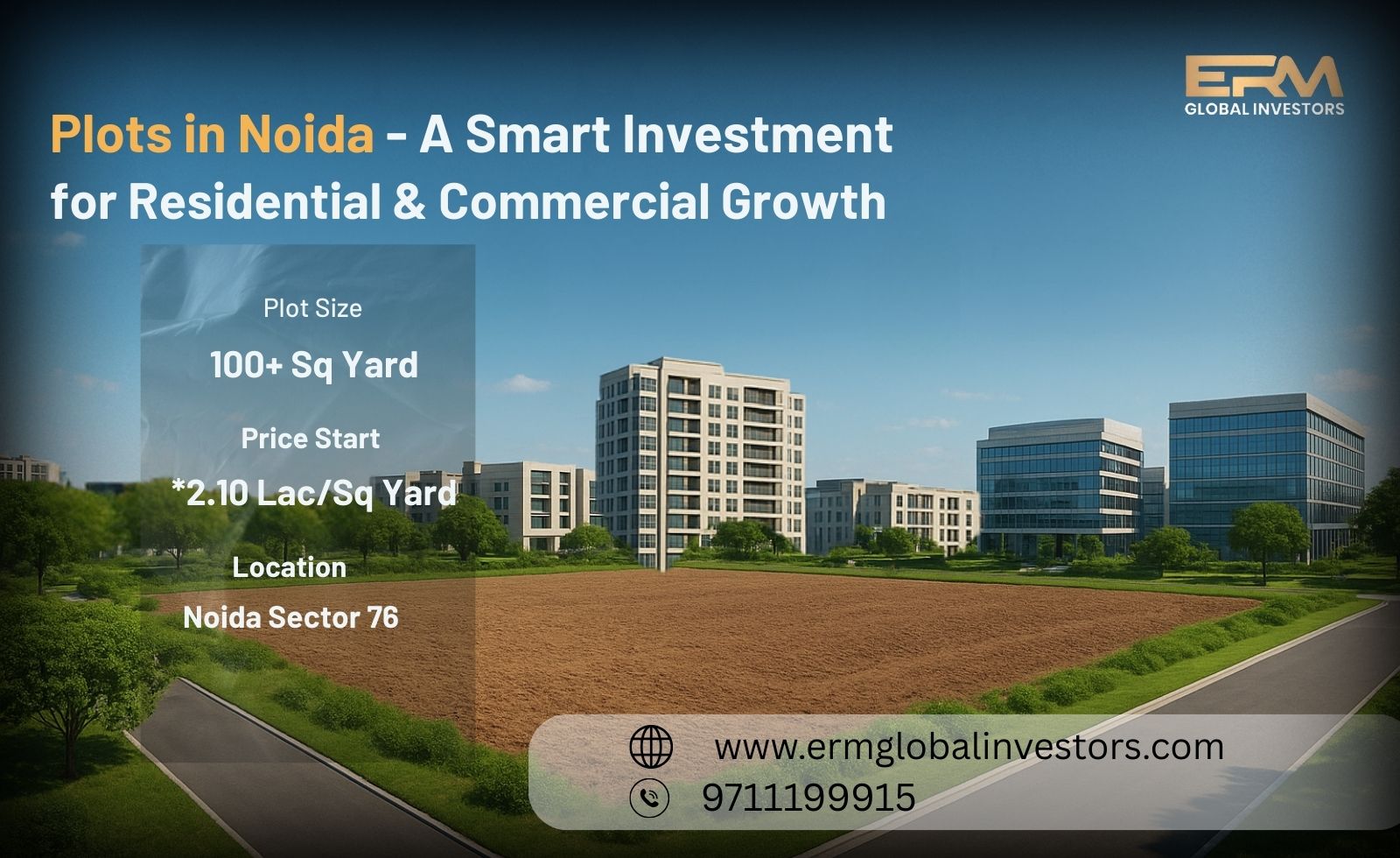 Plots in Noida – Investment for Residential & Commercial Growth