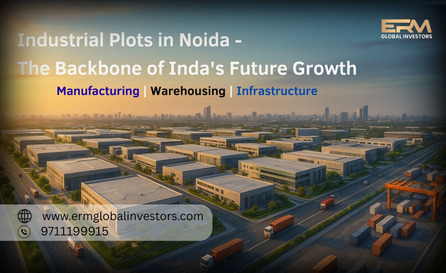 Industrial Plots in Noida – The Backbone of India’s Future Growth