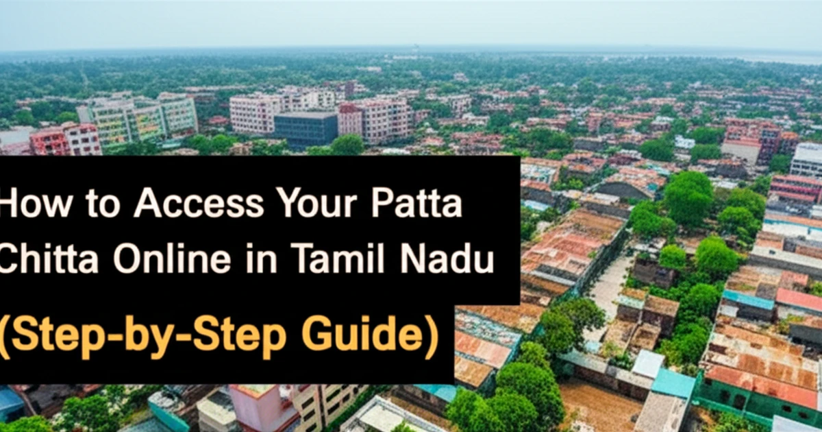 Access Patta Chitta Online TN: Step-by-Step Guide